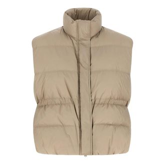 Brunello Cucinelli Gesteppte Daunenweste - - Jackets - Damen - Grau - S