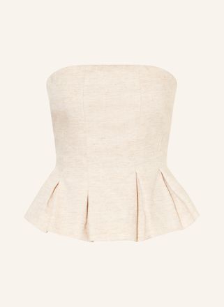 Gestuz Off-Shoulder-Top Gzriava beige