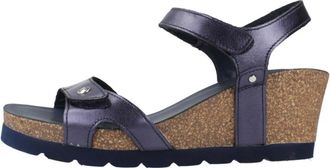 Panama Jack Femme, Chaussures, Bleu, Taille: 38 EU Compens&eacute;es Brillantes &agrave; Plateforme