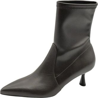 Sergio Levantesi Femme, Chaussures, Brun, Taille: 36 EU Botte Chelsea Celine Tryde