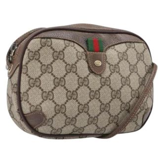 Gucci Sac bandouli&egrave;re vintage doccasion - Femme - Pre-owned - Brun - Taille: ONE Size