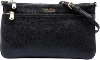 Miu Miu Pre-owned Umh&auml;ngetasche - - Pre-owned - Damen - Schwarzk - ONE SIZE