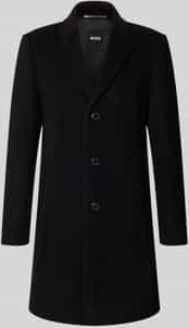 HUGO BOSS Slim Fit Funktionsmantel aus Woll-Mix Modell HYDE