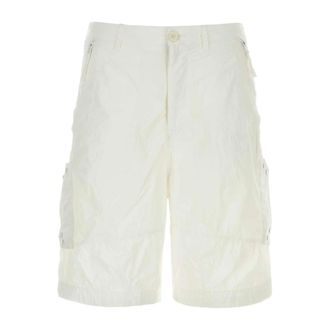 Ten c Wei&szlig;e Nylon Bermuda-Shorts - - Shorts - Herren - Wei&szlig; - L
