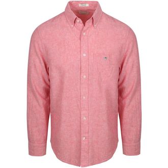 GANT Chemise Cotton Linen Rose