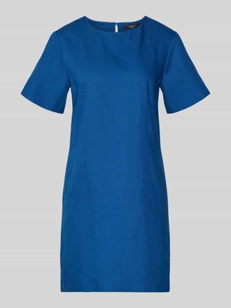 Max Mara Mini-Leinenkleid aus Baumwoll-Leinen-Mix Modell ALOA