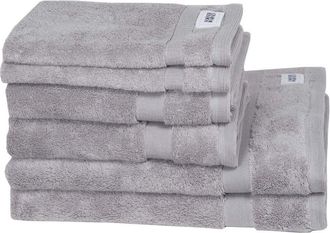 Sch&ouml;ner Wohnen Kollektion SCH&Ouml;NER WOHNEN Handtuch CUDDLY - 6er Set 50x100 cm, Hellgrau