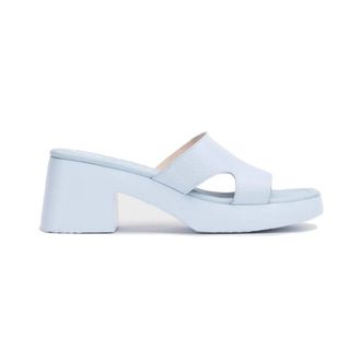 Wonders Leder Sandalen mit Pastellmuster - - Shoes - Damen - Blau - 42 EU