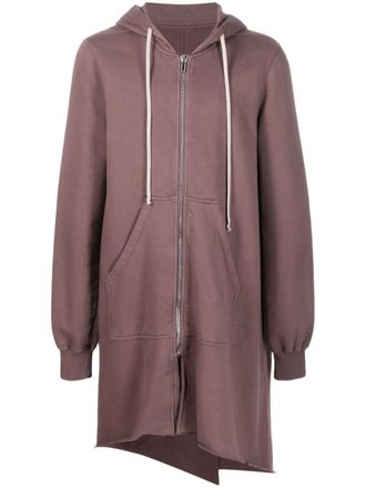 Rick Owens parka Fishtail à capuche - Violet