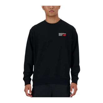 New Balance Athletics Premium Logo Crew - Homme - Sport - Noir - Taille: XL