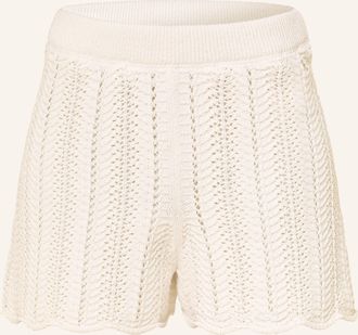 HUGO BOSS Strickshorts Forde weiss