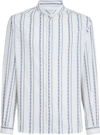 Brunello Cucinelli Homme, Chemises, Multicolore, Taille: S Brunello Cucinelli Chemises