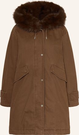 Marc O'Polo Marc Opolo Parka Mit Abnehmbarem Kunstfell braun