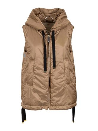 Max Mara Knielanger Mantel - Gold