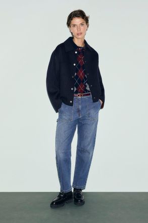 Gerard Darel Blouson r&eacute;versible en laine double face - ALDA