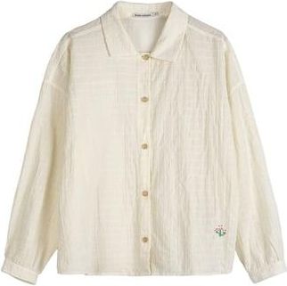 Bobo Choses Blouse &agrave; carreaux avec broderie