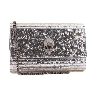 Kurt Geiger Femme, Sacs, Gris, Taille: ONE Size Party Eagle Clutch