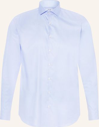 Paul Paul Hemd Shaped Fit blau
