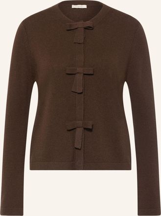 Lilienfels Lilienfels Strickjacke Mit Caschmere braun