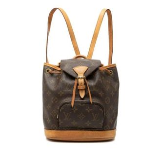 Louis Vuitton Pre-owned Mini Montsouris - Femme - Pre-owned - Brun - Taille: ONE Size