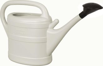 Kova&T 1x Gießkanne 10L HELLGRAU + 1x BILDMAGNET! Blumenkanne Kunststoff für groß & klein, Garten & Zimmerpflanzen Gießkannen Gieskanne Gieskannen Giesskanne