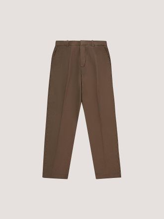 Circolo 1901 Regular-Fit Trousers in Twill Moro / 48