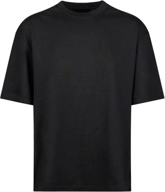 Dondup Femme, Tops, Noir, Taille: 38 FR Girocollo Regular in Jersey 70/2