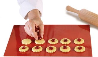 Silikomart | Silikonmatte SILICOPAT 7, Antihaft, 1er Pack Kuchenmatte, 300 x 400 mm, Made in Italy