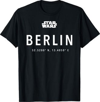 Star Wars Logo Berlin Coordinates T-Shirt