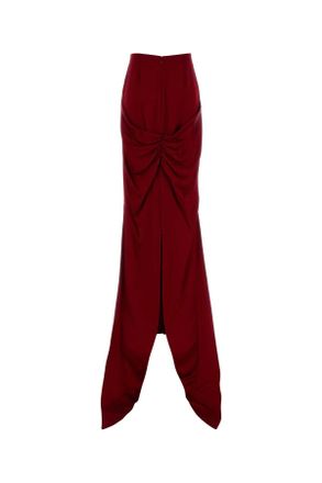Valentino Garavani Solid Skirt - Red
