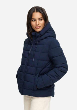Marikoo Winterjacke Tayenaa mit schmaler Steppung und extra hohem Kragen