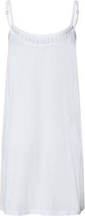 Hanro Chemise de nuit &agrave; bretelles en coton