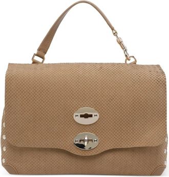 Zanellato Femme, Sacs, Beige, Taille: ONE Size Postina Amoretto Sac Cabas en Daim