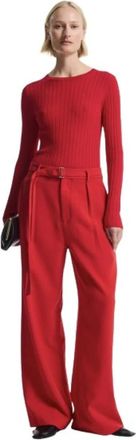 One & Other Femme, Pantalons, Rouge, Taille: 40 FR Camille Pant