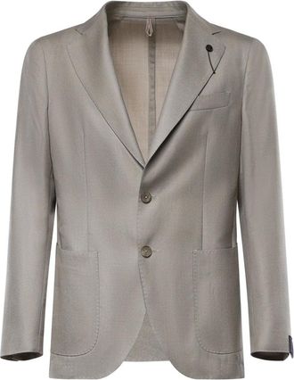 Santaniello Homme, Vestes, Beige, Taille: 2XL Gabardina Jacket