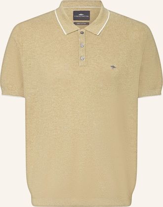 Fynch-Hatton Fynch-Hatton Strick-Poloshirt gruen