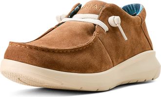 Ariat Mens Hilo Casual Shoe in Chestnut Suede, D Medium Width, Size 42.5, by Ariat