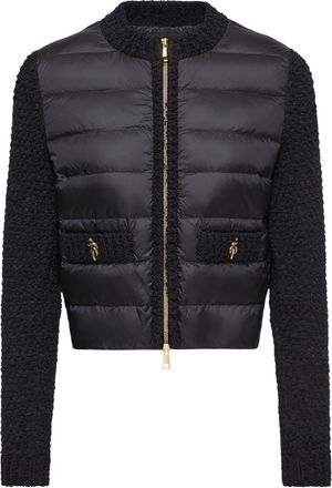 Moncler Moncler Padded Zip-up Cardigan, Women, Black, Size: Xl