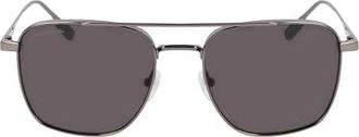 Lacoste Mens Sunglasses L261S/N - Shiny Gunmetal with Lens