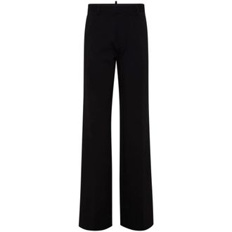 Dsquared2 Femme, Pantalons, Noir, Taille: 38 FR Pantalon Noir Élégant