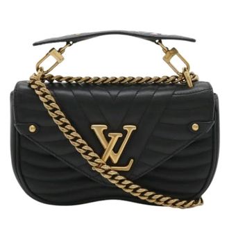 Louis Vuitton Pre-owned New Wave Chain Bag PM - - Pre-owned - Damen - Schwarzk - ONE SIZE