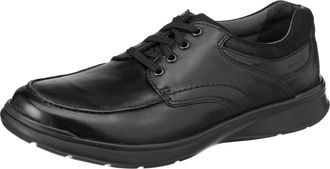 Clarks Herren Cotrell Edge Derby, Schwarz (Black Oily Lea), 42.5 EU