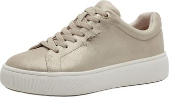 Tamaris Schn&uuml;rer Damen sportlich beige,EU 37