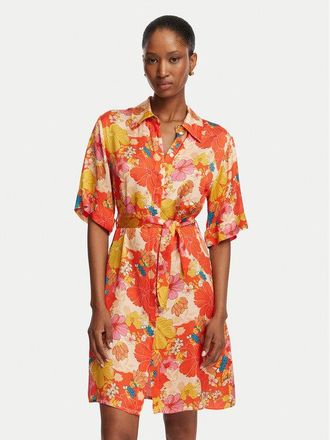 Liu Jo Hemdkleid WA6482 T471A Rot Regular Fit