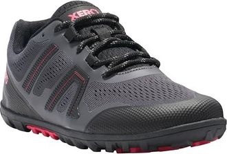 Xero Shoes Mesa Trail II Chaussures de trail pieds nus pour femme, Asphalte/Framboise, 41 EU