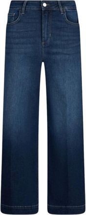 Liu Jo Femme, Jeans, Bleu, Taille: W27 Jean &Eacute;vas&eacute; avec Strass