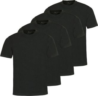Hajo T-Shirt Herren T-Shirt 4er Pack Baumwolle (Packung, 4er Pack)
