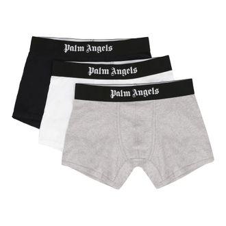 Palm Angels Homme, Sous-v&ecirc;tements, Multicolore, Taille: S Lot de trois boxers
