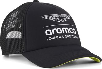 Puma Casquette camionneur PUMA x ASTON MARTIN ARAMCO F1 TEAM, Accessoires, Noir, OSFA