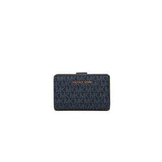 Michael Kors Novelty Medium Bi-Fold Zip Coin With Key Fob - - Accessories - Damen - Blau - ONE SIZE